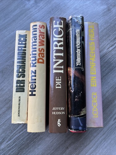 Lot Of 5 German Books IN GERMAN | eBay