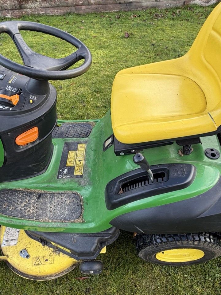 Ride on mower John Deere x155r | eBay UK