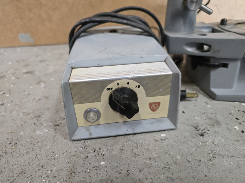 AO American Optical Spencer Cycloptic Stereo Microscope W/ Eyepieces | eBay