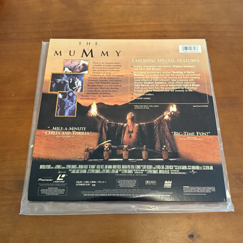 The Mummy Signature Collection Laserdisc | eBay