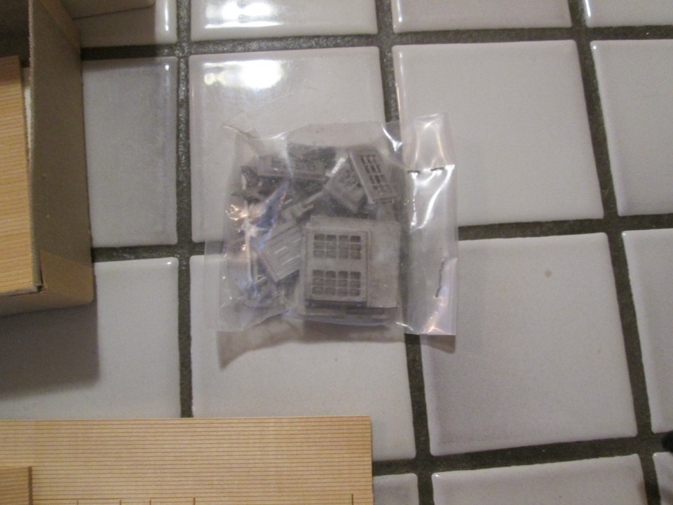 DYNA-MODEL PRODUCTS PASSENGER STATION WOOD/METAL BUILDING KIT HO SCALE ...