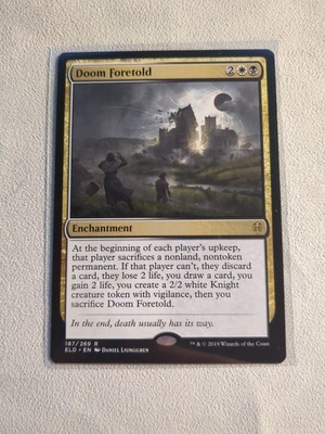 MTG Doom Foretold Throne of Eldraine 187/269 Regular Rare | eBay