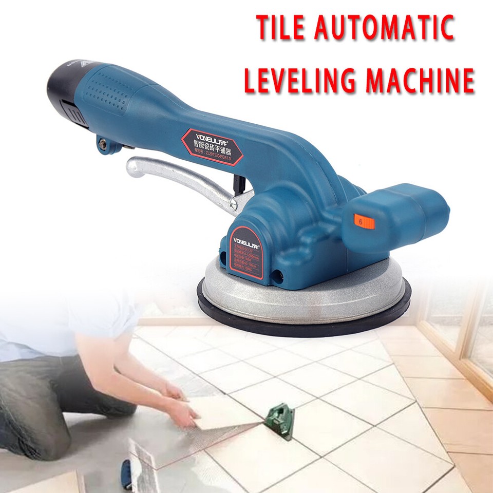 Electric Tile Vibrator Floor Leveling Machine Handheld Tiler Tile ...