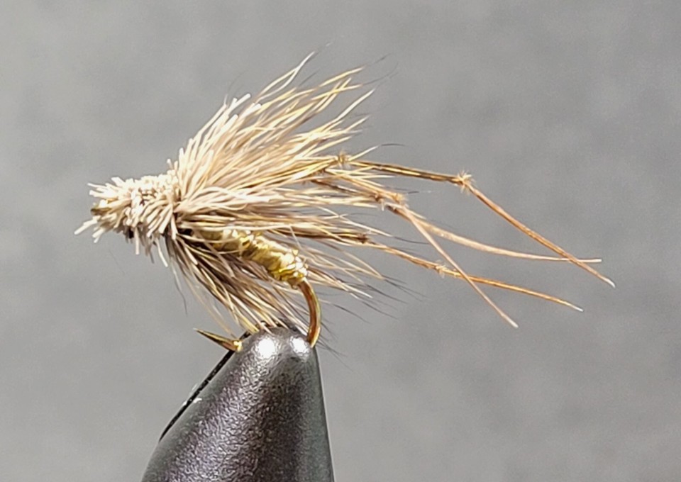 1 Fly, Size 12, DADDY LONG LEGS MUDDLER Terrestrial Fly Fishing Flies ...
