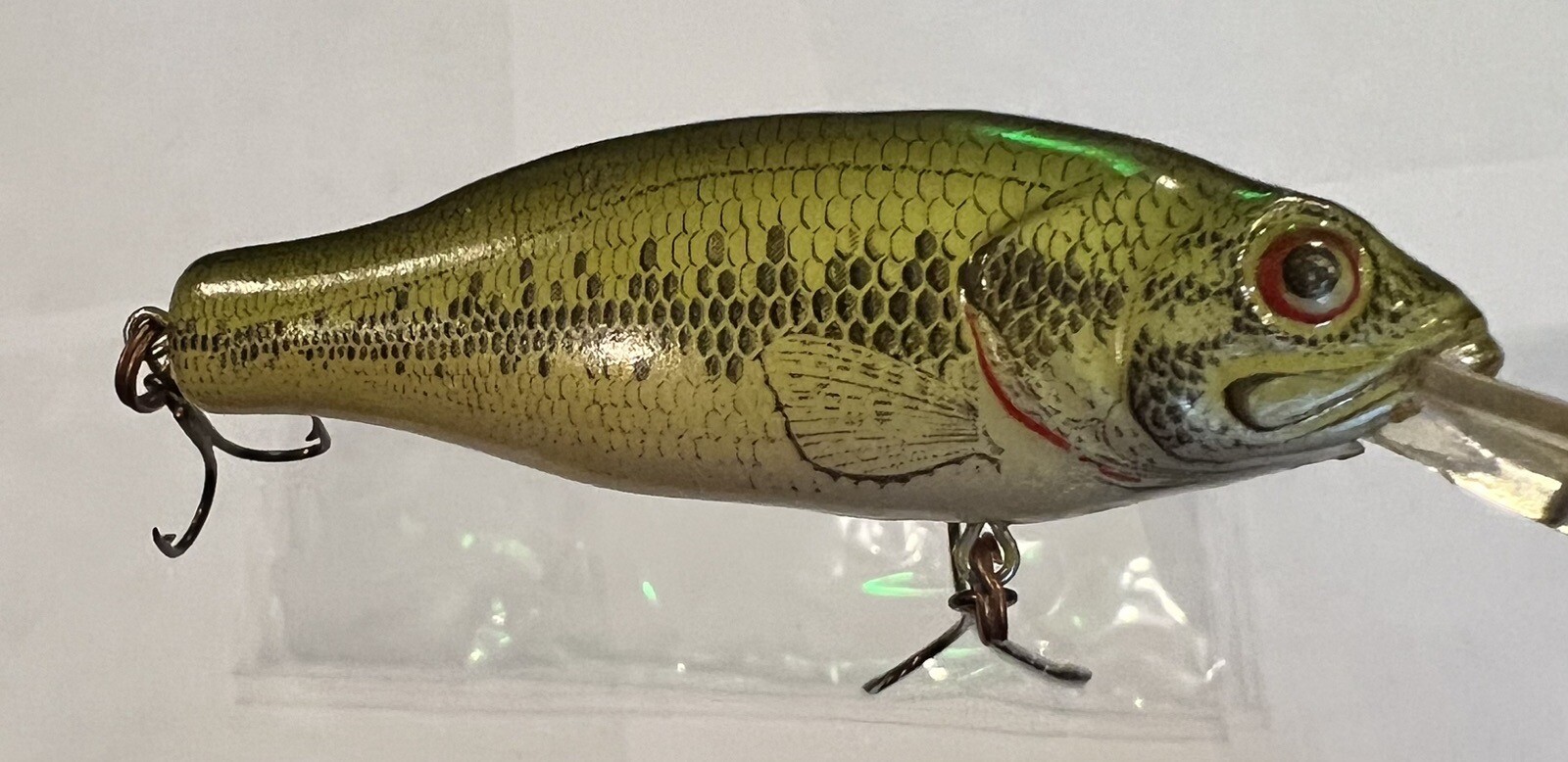 NICE! Vintage Baby Youth Bass Fishing Lure Diver Crank Bait 4 ...