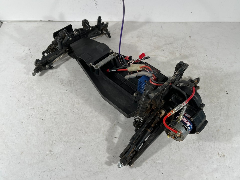 VINTAGE Traxxas Rustler 1/10 2wd Staidum Truck ARTR w/ Original ...