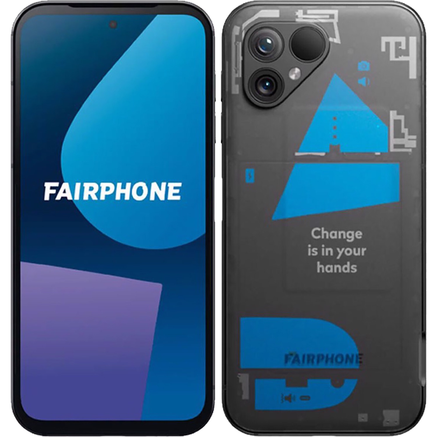 Fairphone 5 5G Transparent 256GB + 8GB Dual-SIM Factory Unlocked ...