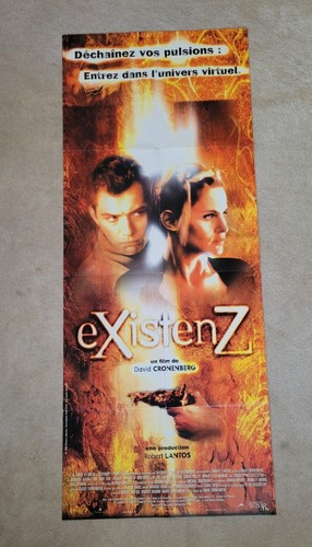Affiche Originale eXistenZ Film 1999 David Cronenberg 60 x 150 cm ...