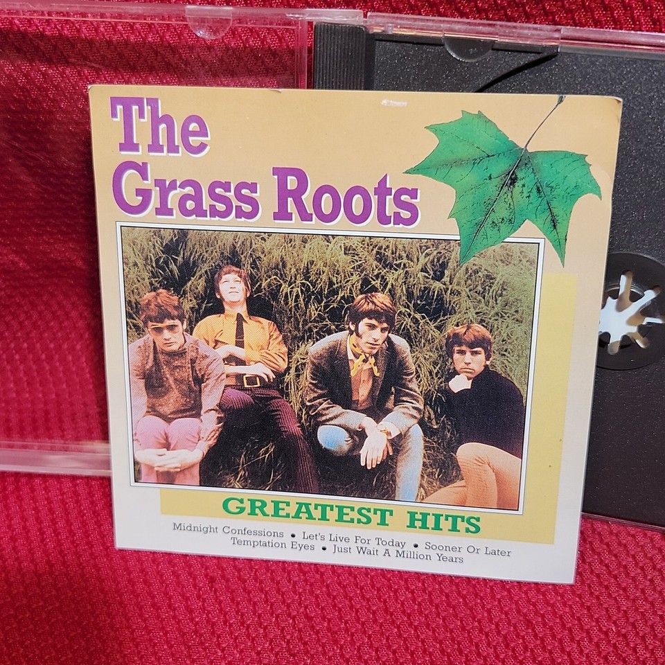THE GRASS ROOTS Greatest Hits 1988 audio music compact disc CD 60s 70s ...