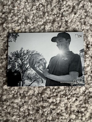 2024 DGPT Disc Golf Trading Card Parker Welck Monochrome Selects MS10 ...