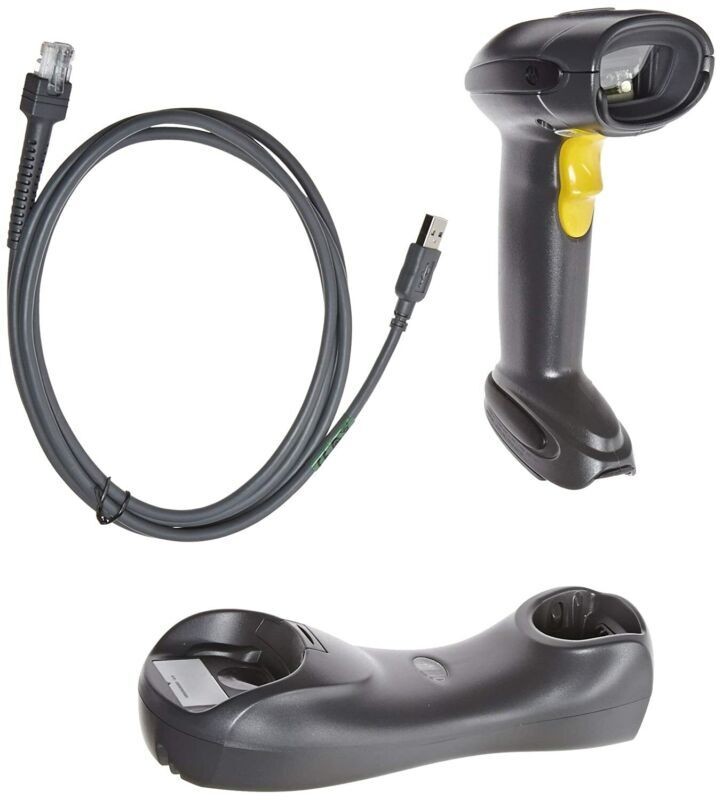 Symbol DS6878-SR20007WR Wireless Bluetooth Barcode Scanner With Cradle ...