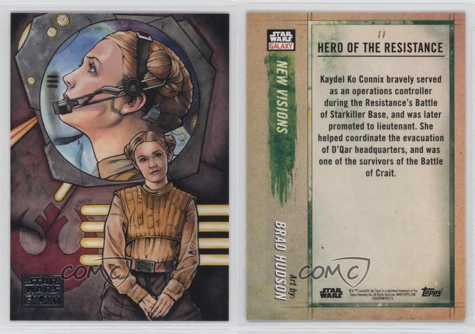 2018 Star Wars Galaxy New Visions Kaydel Ko Connix Hero of the ...