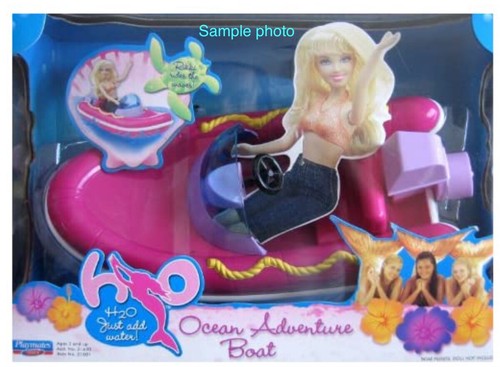 H2O JUST ADD WATER OCEAN ADVENTURE BOAT Zodiac Mermaid CLEO RIKKI EMMA ...