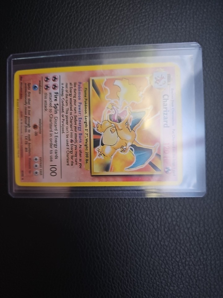 Charizard Original 1999 Illustration 4/102 | eBay