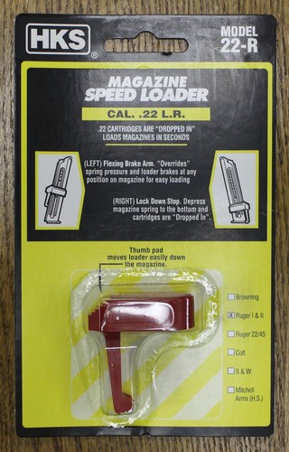 HKS 22-R Magazine Speedloader for .22 LR Ruger MK I, II, III, and IV | eBay