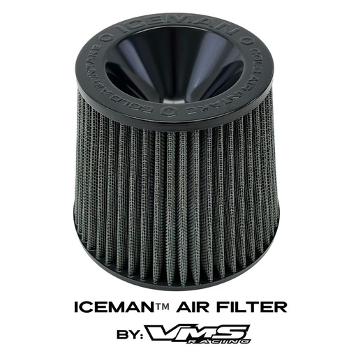 ICEMAN VMS RACING 3" COLD AIR SHORT RAM INTAKE HIGH FLOW AIR FILTER KIT ...