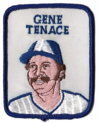 1978 GENE TENACE SAN DIEGO PADRES MLB BASEBALL PENN EMBLEM PLAYER PATCH ...