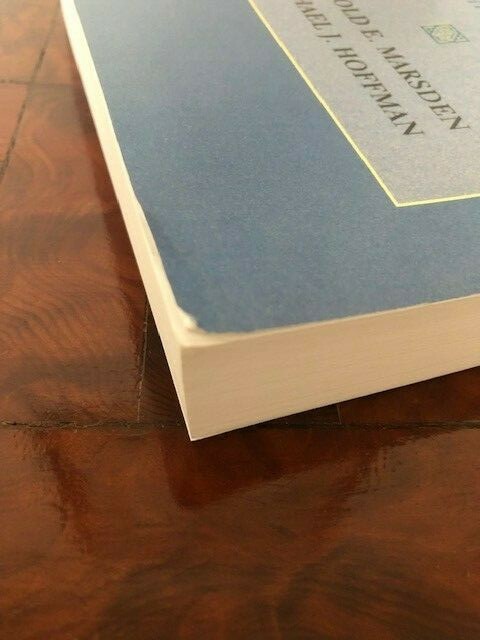 Basic Complex Analysis by Michael J. Hoffman and Jerrold E. Marsden (1998, Trade Paperback) for ...