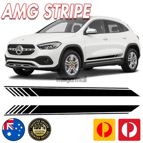 AMG Stripe for Mercedes-Benz GLA 45 Night Edition AMG Style side decal ...