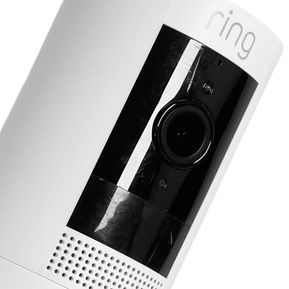 Ring Stick Up Cam 3rd Gen Battery White (USED) | eBay