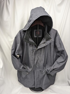 Swiss Tech Jacket Men's L (42-44) Charcoal GraySoftshell Full Zip ...