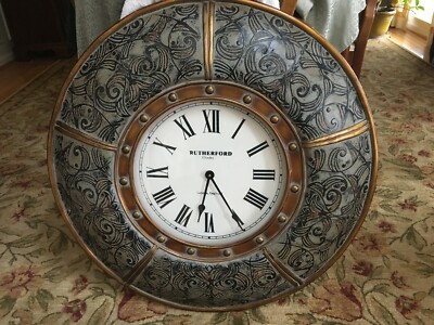 Beautiful Round Rutherford Wall Clock 29.5 Inch Diameter and 3 Inch ...