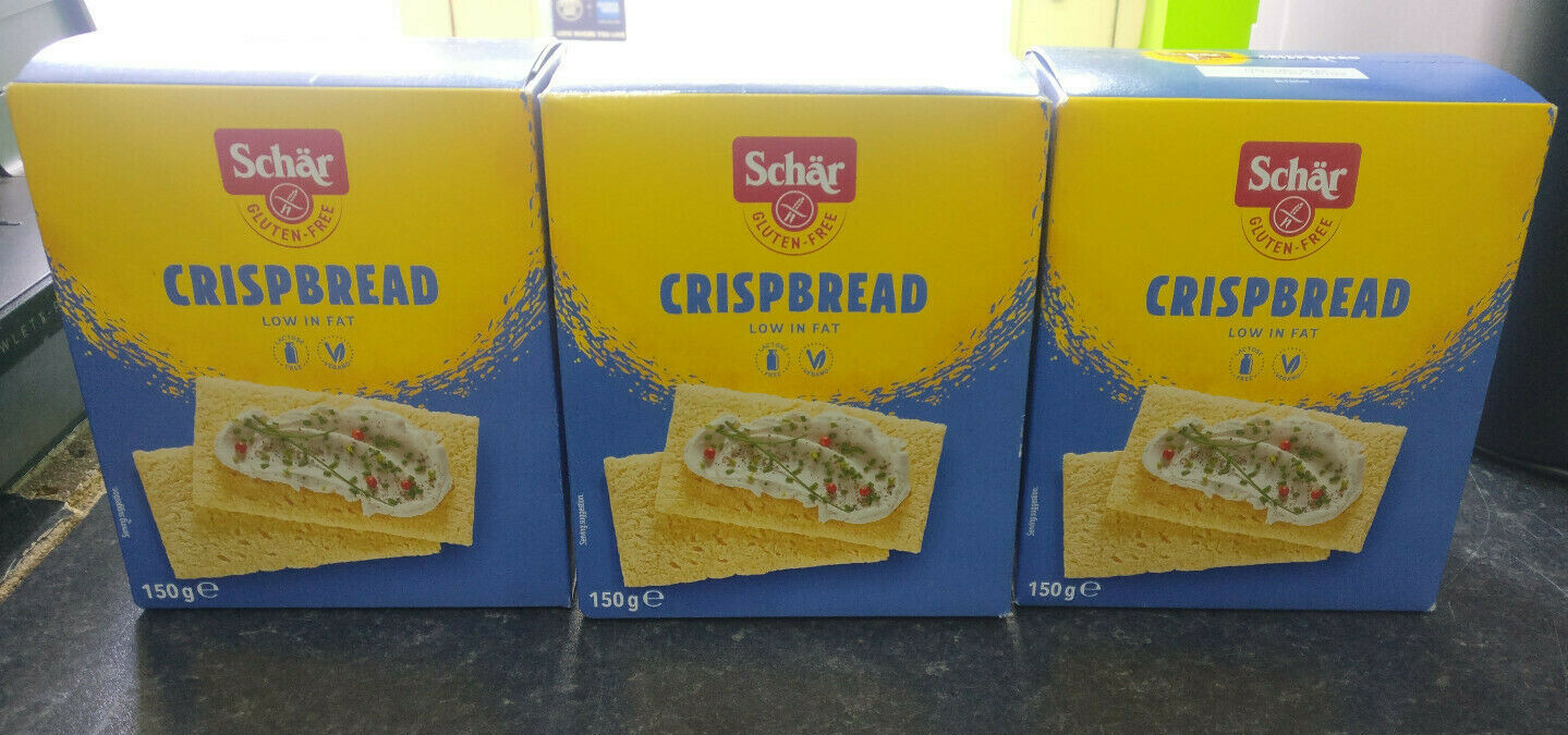 Gluten and wheat free crispbread ~150G | x 3 plus Schar Custard Cream ...