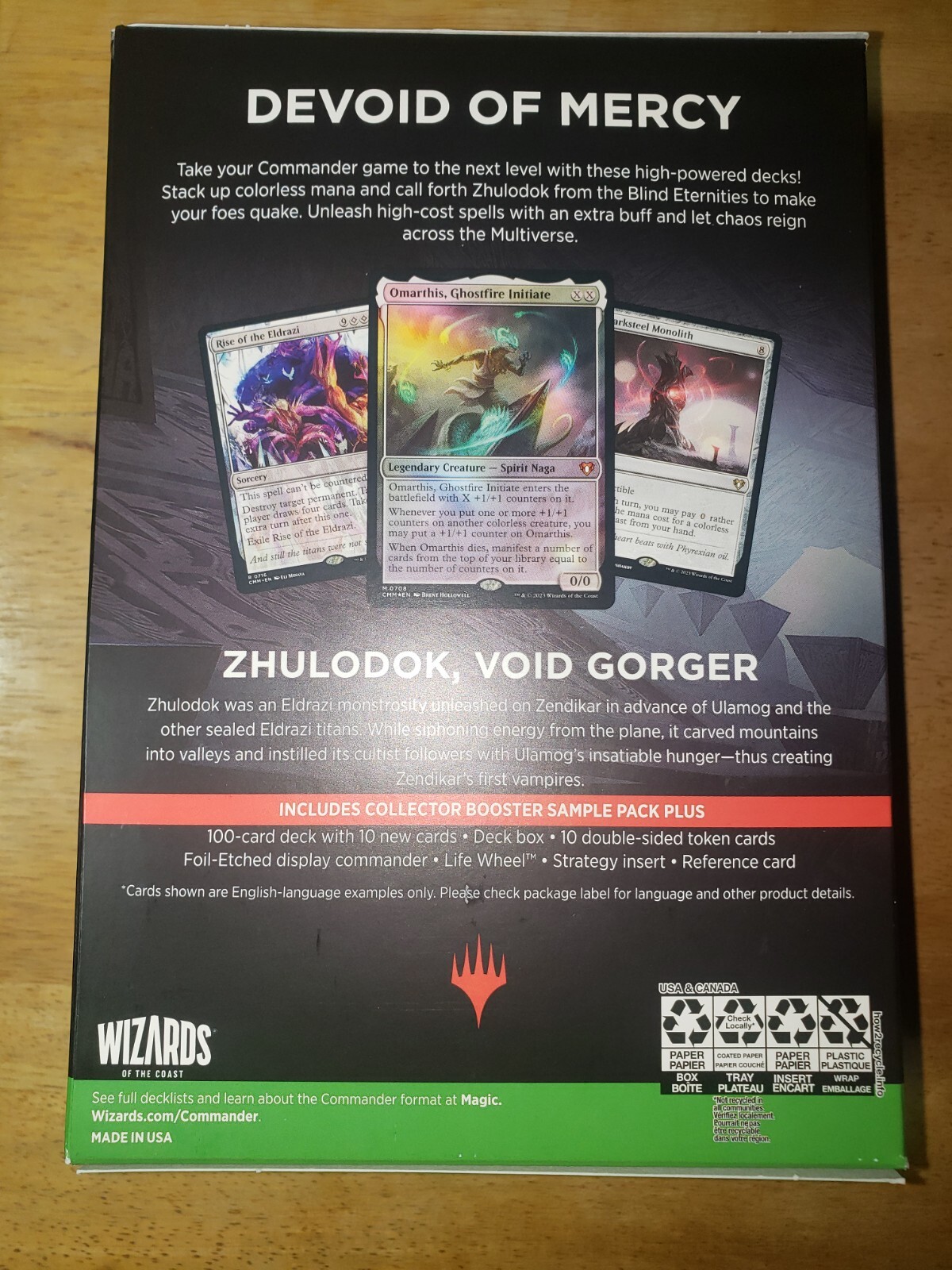 Eldrazi Unbound Commander Deck - Commander Masters FACTORY SEALED!! | eBay