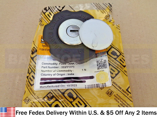 JCB PARTS - GENUINE JCB DIESEL TANK CAP LOCKABLE (PART NO 333/Y1373) | eBay