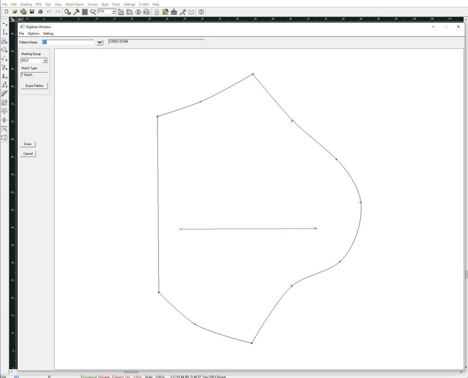 GTCO Calcomp Roll UP 30 x 36 Inch Digitizer Configured For PAD SYSTEM ...