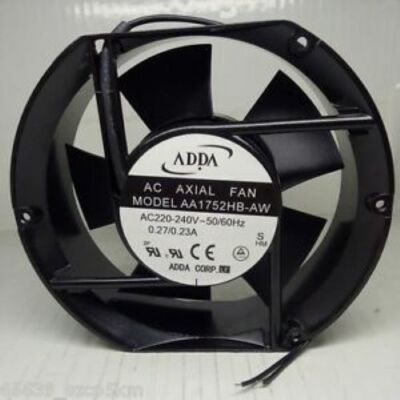 Original ADDA Axial flow fan AA1752HB-AW AC 220V 0.27A 2-wire Cooling ...