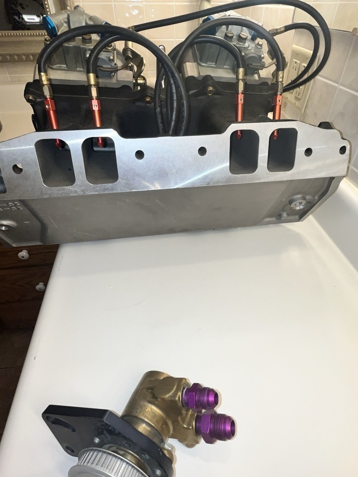 NOS Vintage BBC Holley Pro Dominator Tunnel Ram Intake Manifold ...