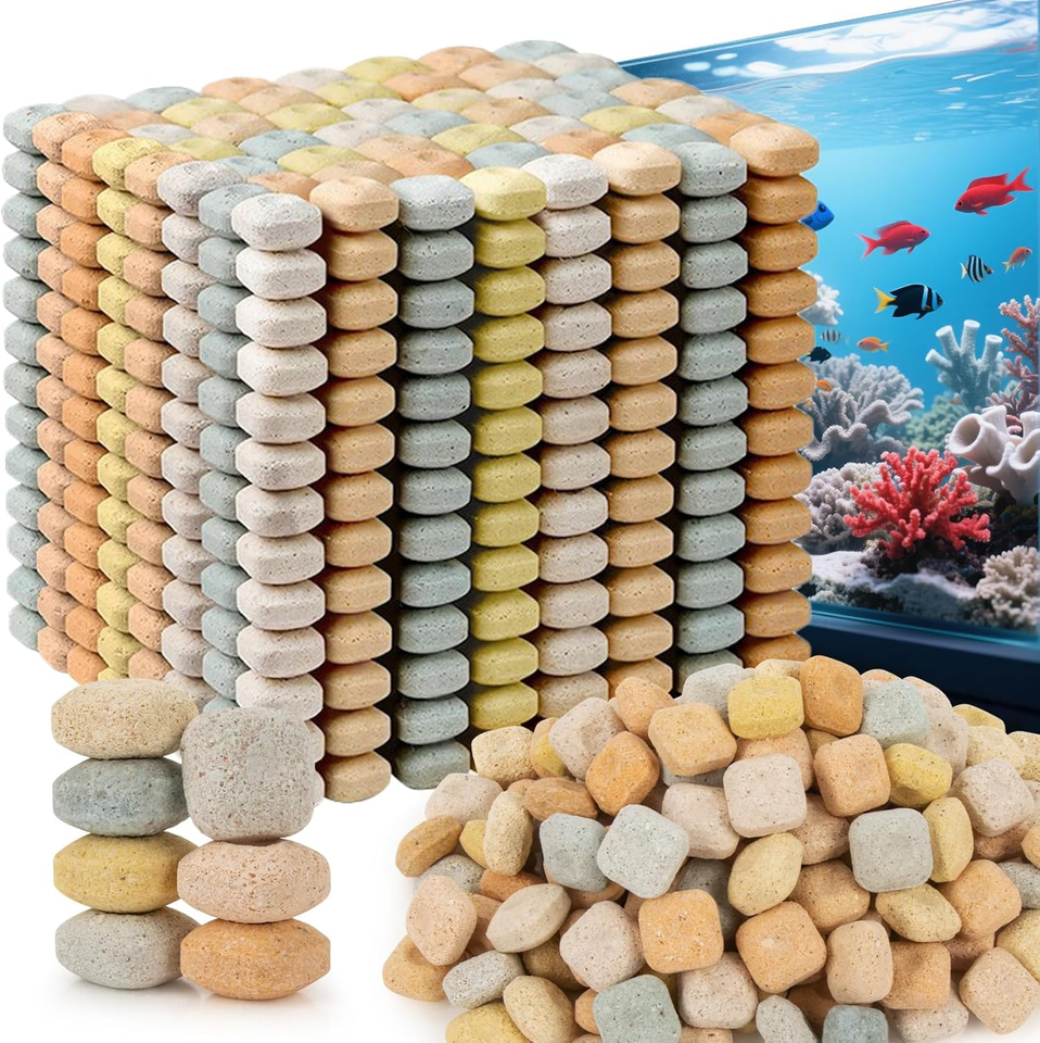 Aquarium Bio Filter Media - 300G Ceramic Rings Balls, Porous Bio Media ...