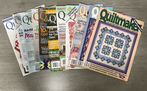 Quiltmaker Magazine Lot Of 11 1991-2022 | eBay