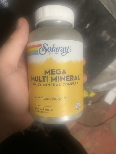 Solaray Mega Multi Mineral 200 Capsule | eBay