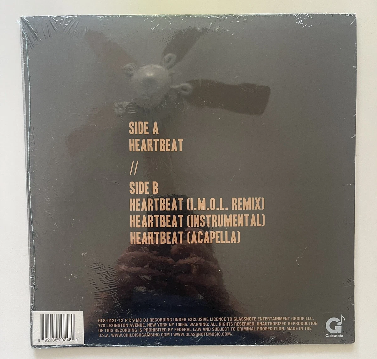 Portada Del álbum Heartbeat Childish Gambino