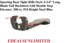 Marbles No. 68 Full Buckhorn Rear Rifle Sight With Elevator Winchester ...