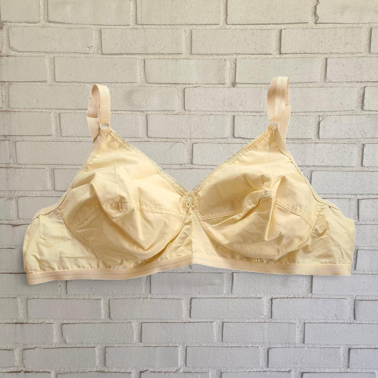 Yellow Bullet Bra, Plus Size, Vtg 90s, Peacock Brand,… - Gem