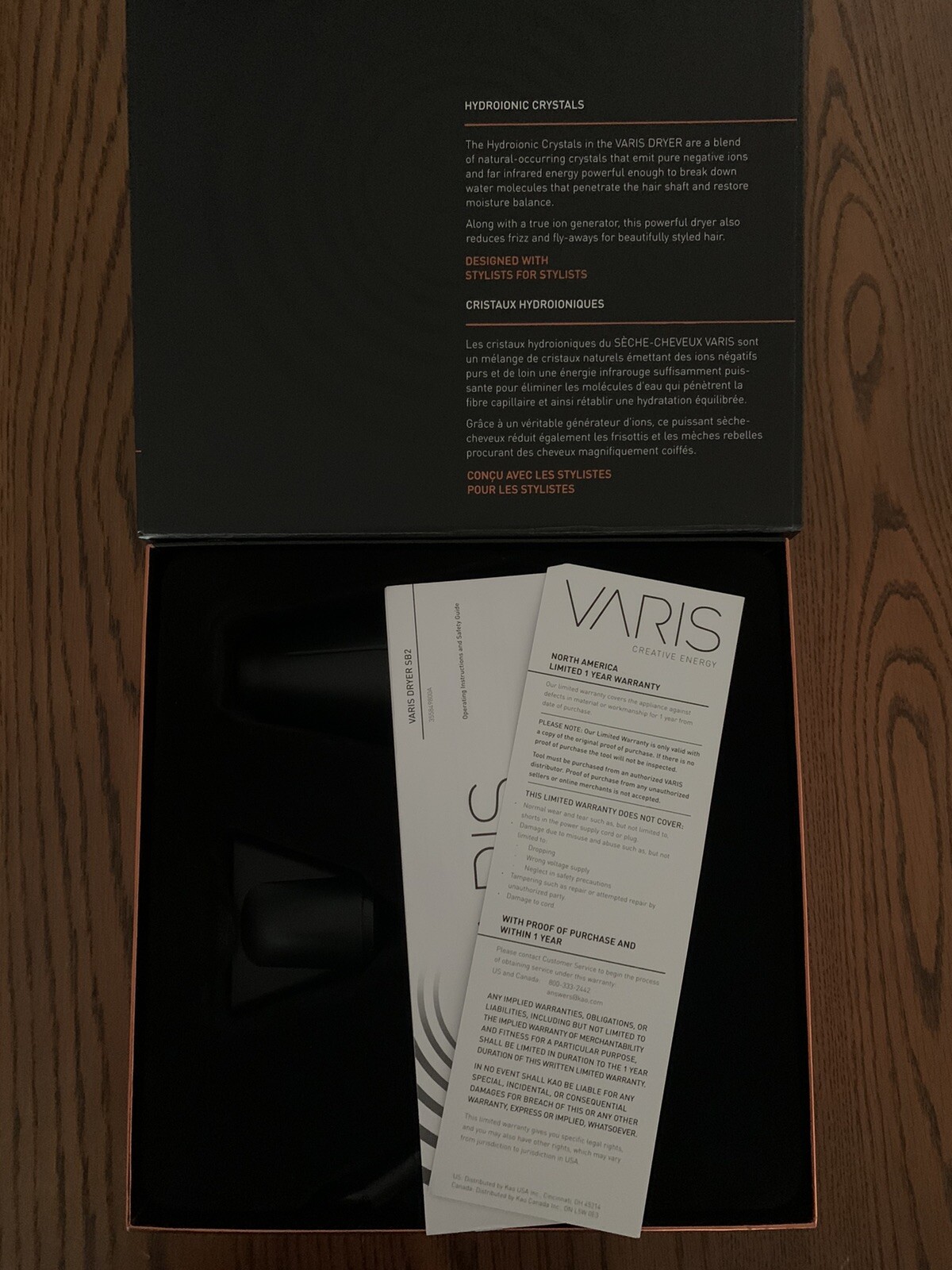 Varis+Hair+Dryer+SB2+Hydroionic+Crystals+and+Ion+Technology for sale ...