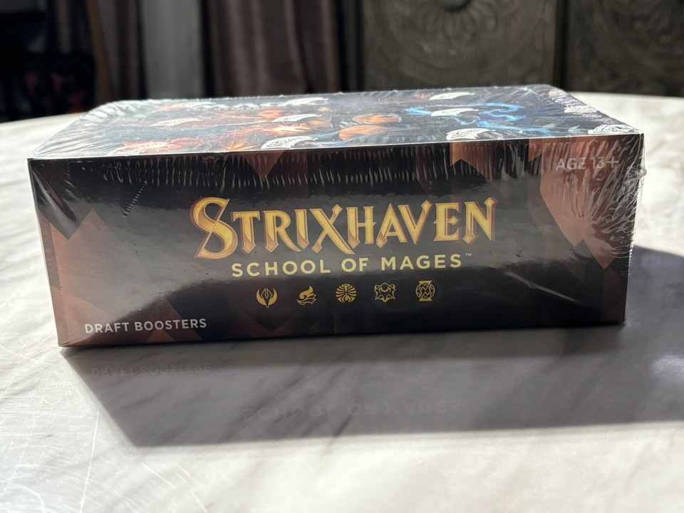 💥 MTG Strixhaven School of Mages Magic The Gathering Draft Booster Box ...