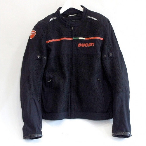DUCATI Mesh Full-Zip Riding Jacket in Black with Patch [VG] Limited ...