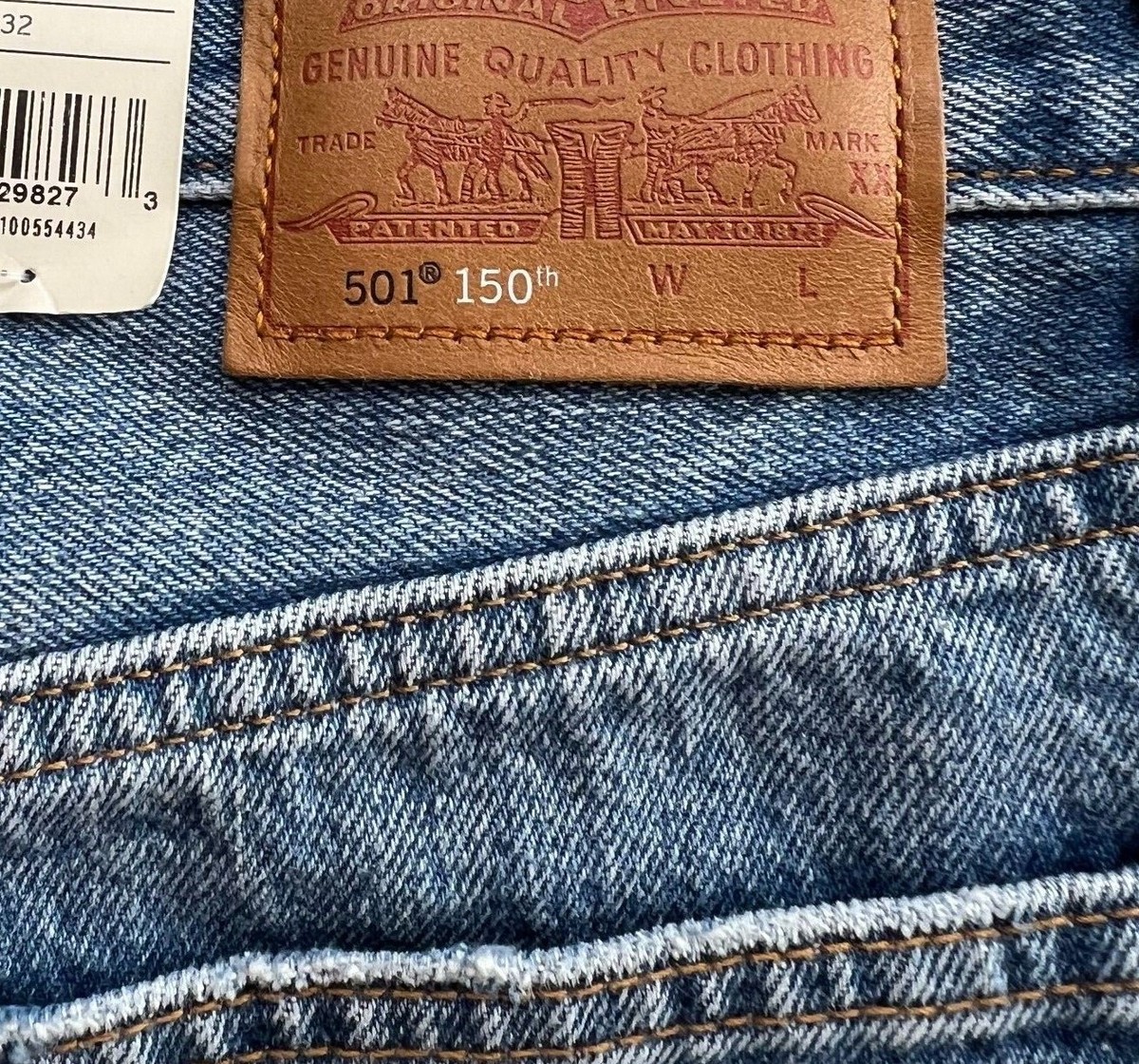 Levi's 150th Anniversary Women 501 Original Fit Selvedge Levi's 150th Anniversary Women 501 Original Fit Selvedge