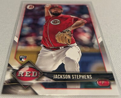 2018 Bowman Baseball Jackson Stephens Cincinnati Reds rookie card #48 ...