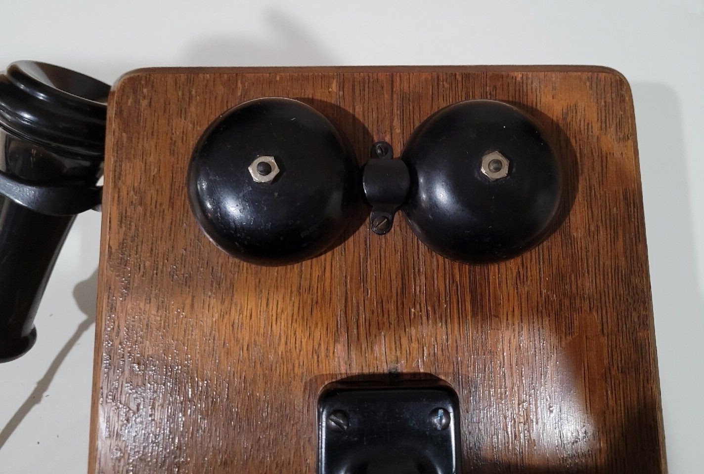 ANTIQUE STROMBERG-CARLSON OAK WOOD WALL HAND CRANK TELEPHONE | eBay