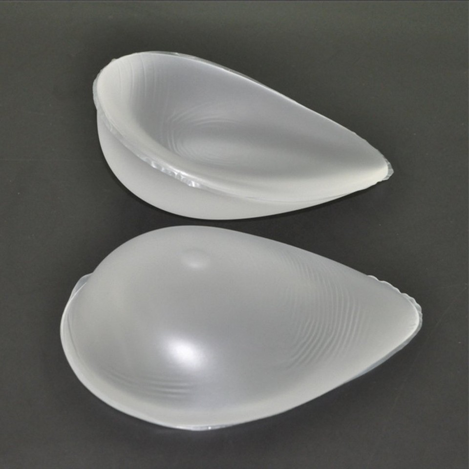 "Cassie" Concave Swim Silicone Tear Drops Breast Forms | eBay