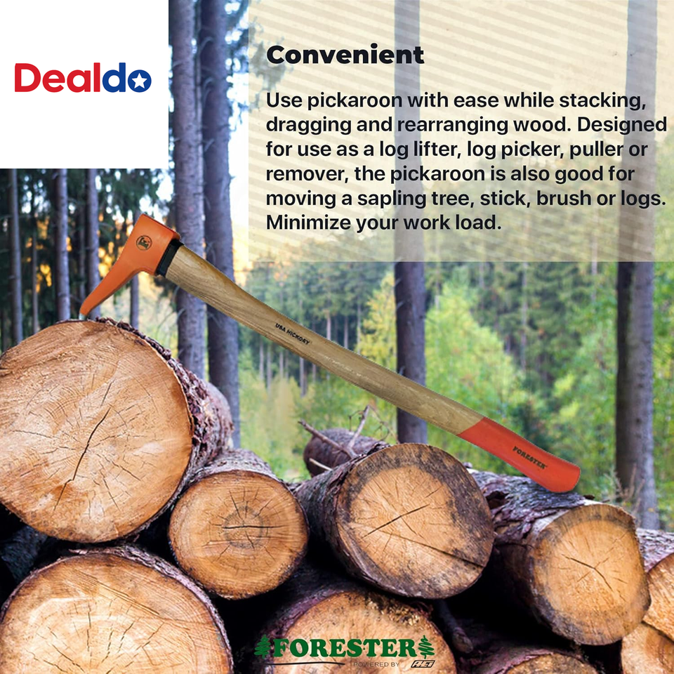Pickaroon Logging Tool 28In | USA Hickory Handle | Hookaroon Logging ...