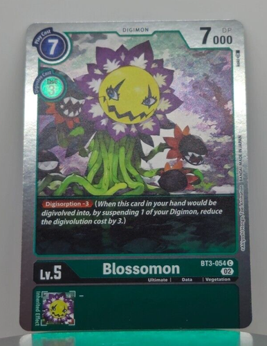 Blossomon - Resurgence Booster - BT3-054 - Digimon | eBay