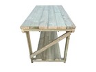 Work Bench Super Heavy Duty Wooden Garage Industrial Table Made of 2x6 ...