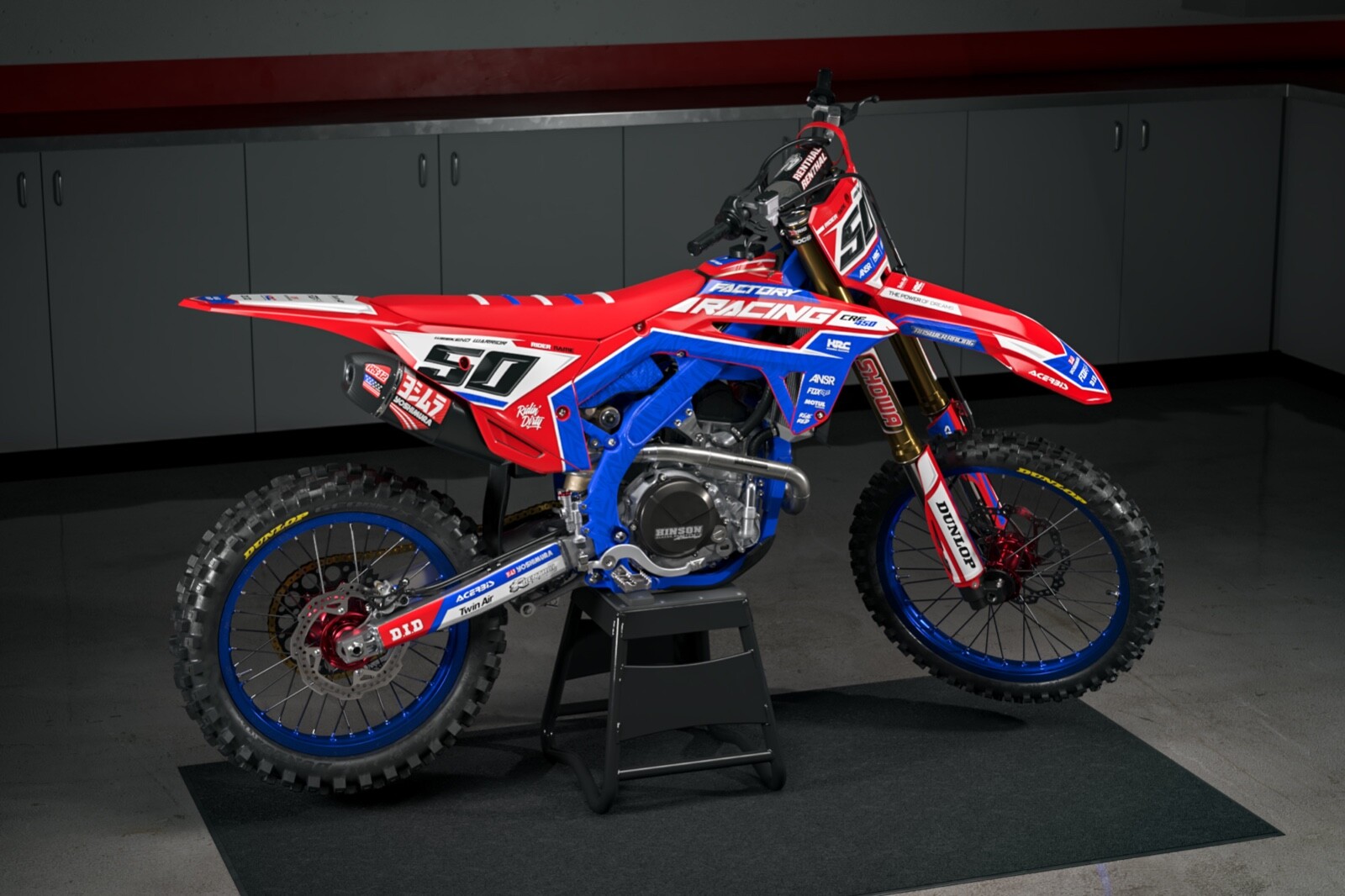 Rebound Graphics To Fit HONDA CR CRF 85 150 125 250 450 All Years and ...