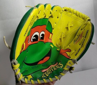 RARE Vintage Remco RAPHAEL LH Baseball Glove Teenage Mutant Ninja ...